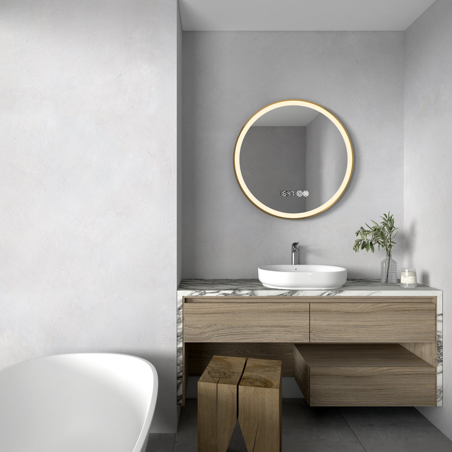Gold Frame Vanity Mirror