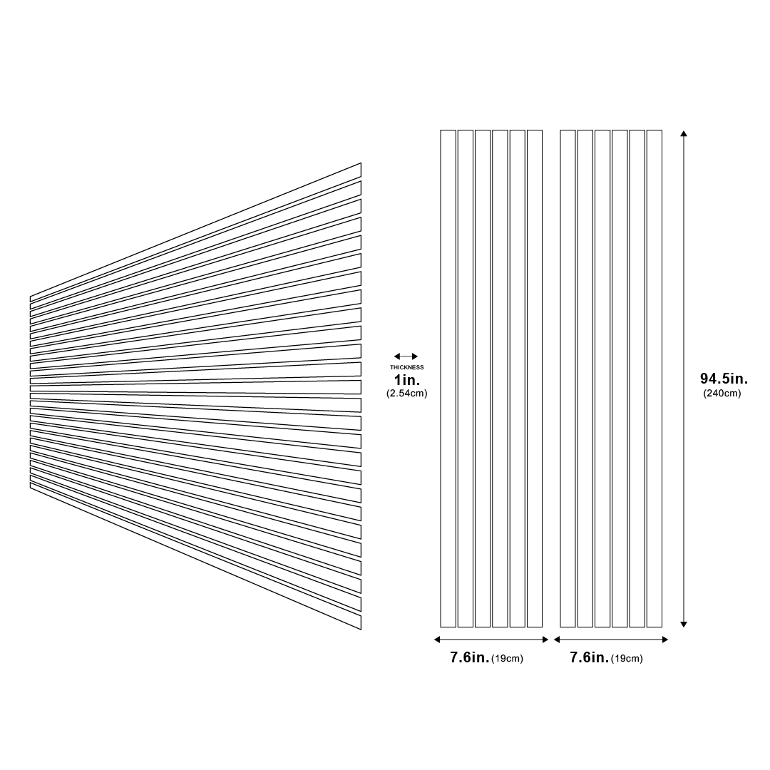 Outdoor Composite Slats