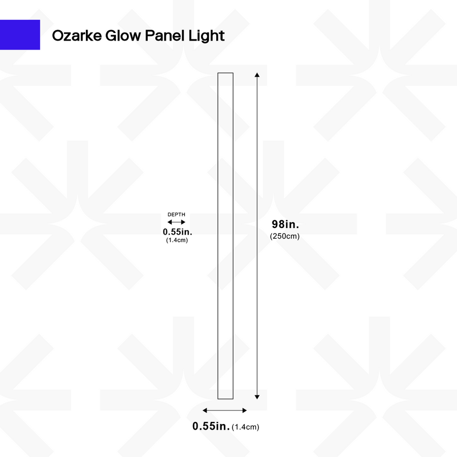 Ozarke Glow Panel Light