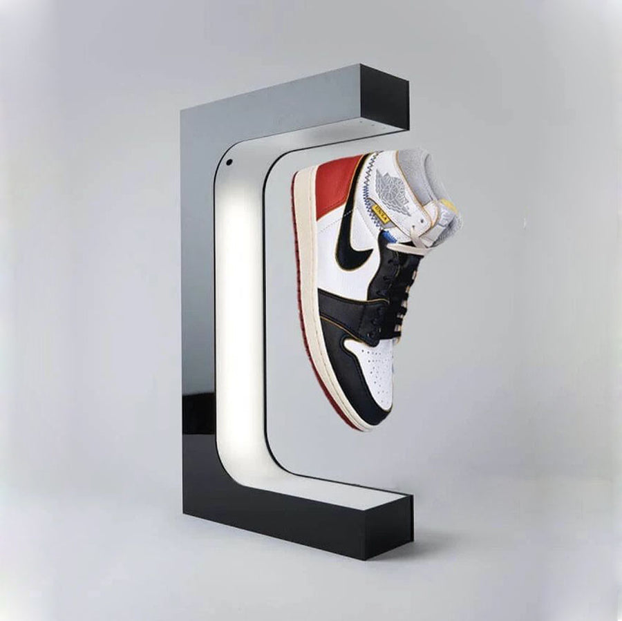 Minimalist Floating Shoe Display LED Lamp – Modern Style | Ozarke